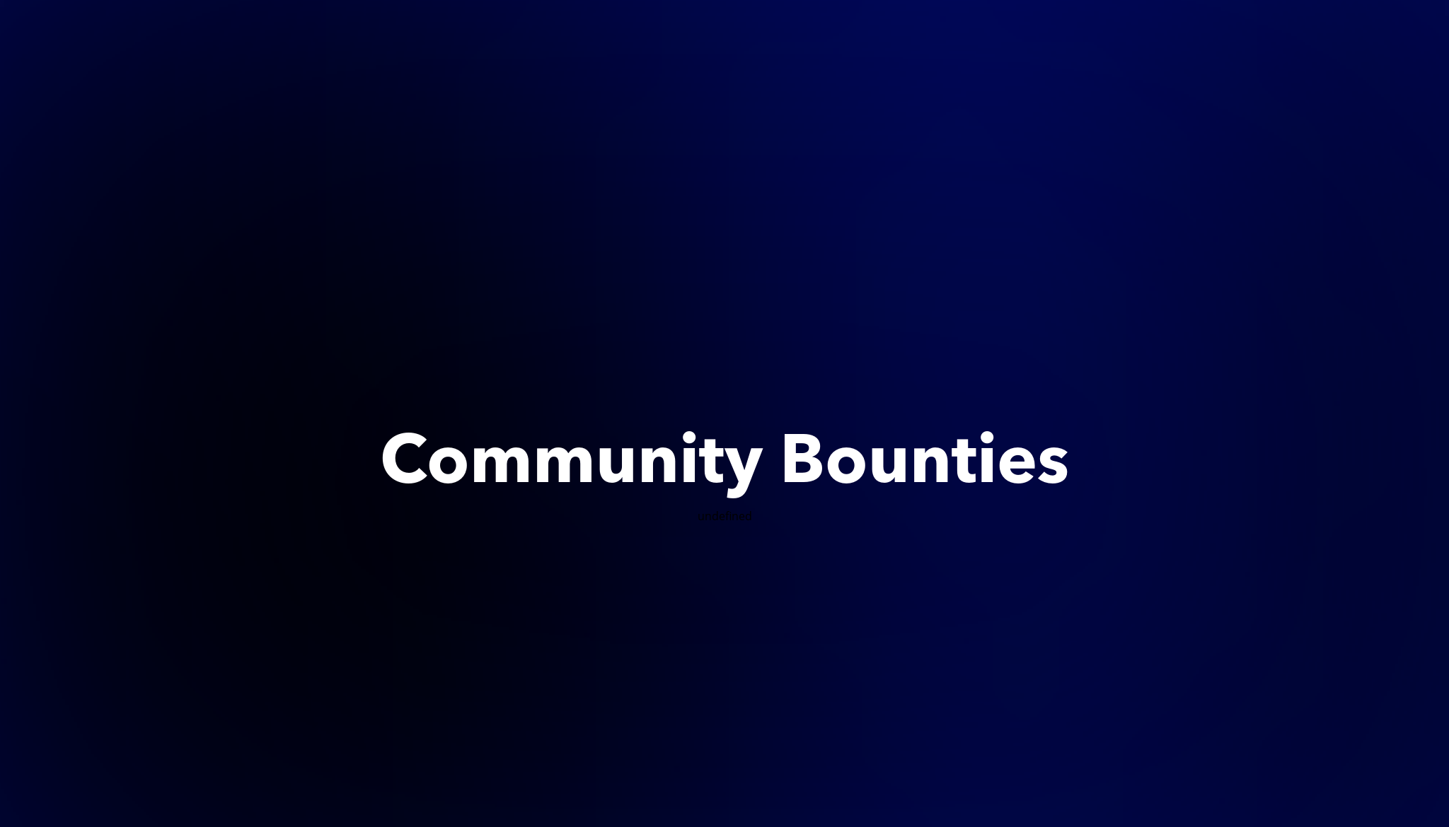 Community Bounties | Dework
